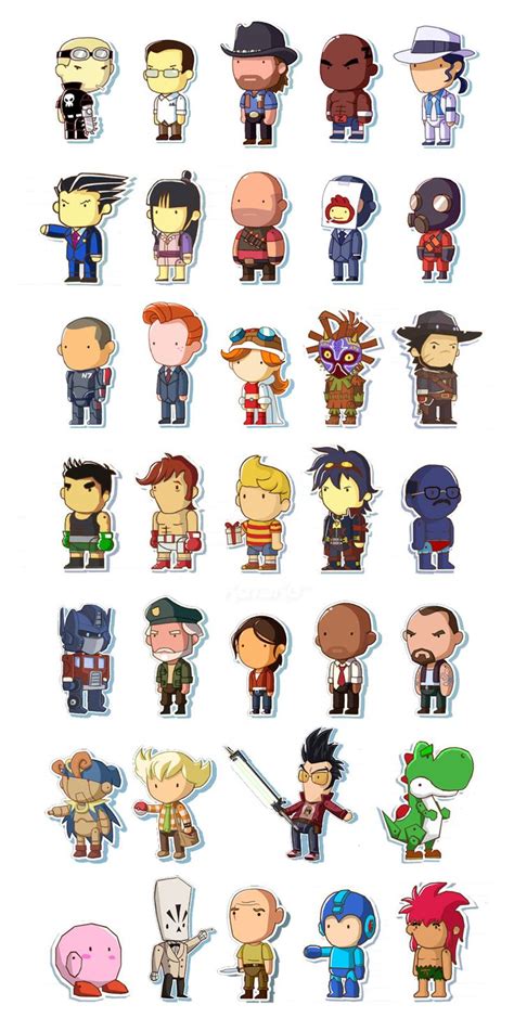 Scribblenauts Rejects Scribblenauts Character Design Character