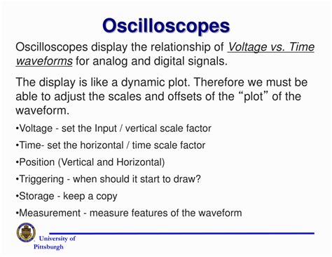 PPT Oscilloscopes PowerPoint Presentation Free Download ID