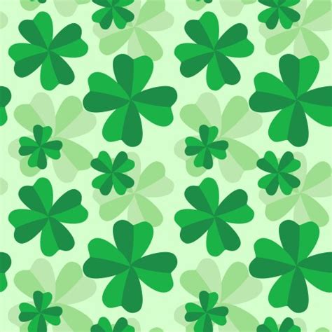 Clover Background Royalty Free Vector Image VectorStock