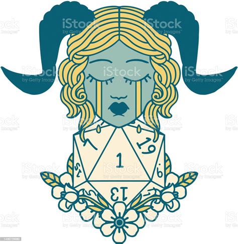 자연스러운 D20 주사위 롤 일러스트레이션으로 우는 타이플링 굴리기에 대한 스톡 벡터 아트 및 기타 이미지 굴리기 마음이