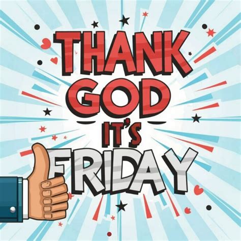 Plantilla De Thank God Its Friday Design Template Postermywall