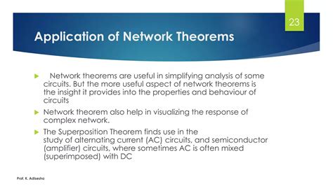 Network Theorems By Adi PPT