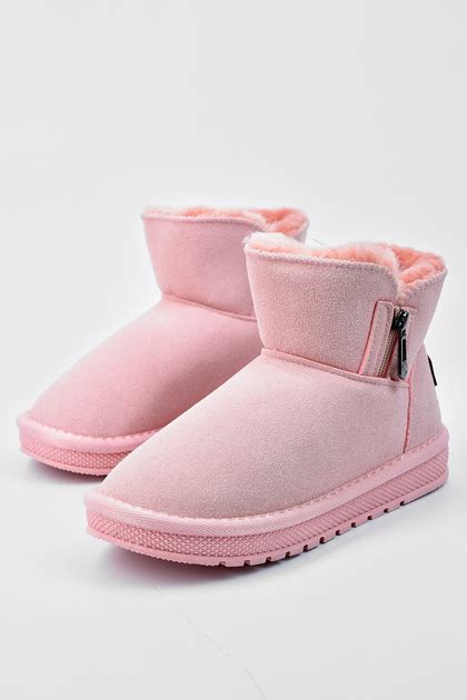 Уггі дитячі штучна замша рожевого кольору Fashion розмір 35 195126