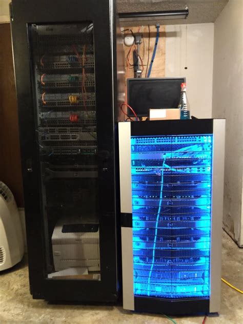 Home Prod And Cisco Lab Rack R Homelab