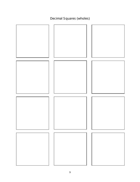 Decimal Squares Whole Download Printable Pdf Templateroller Decimal Squares Whole Download Printable Pdf Templateroller