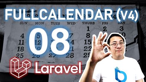 08 calendario web con fullcalendar v4 y laravel youtube