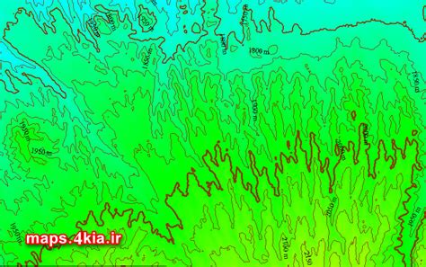 نقشه های Gis حوزه آبخیز رودخانه مهران چای تبریز