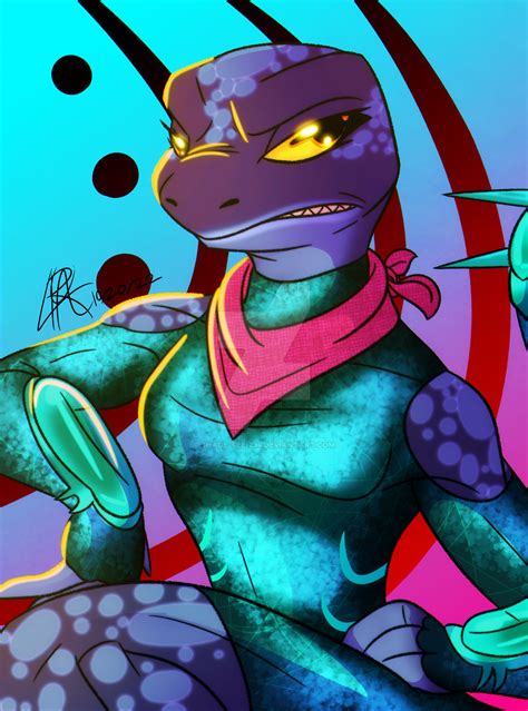 Tmnt Space Lizard By Shade Tee 234 On Deviantart