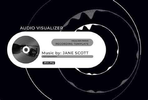 دانلود پروژه آماده افتر افکت ویژوالایزر صوتی Audio Visualizer
