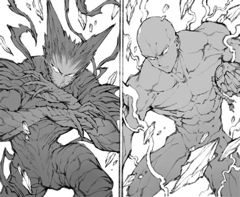 Art Saitama Vs Garou Art By Me One Punch Man Rmanga