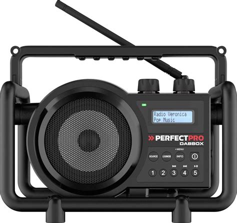 Buy PerfectPro DABBOX Workplace Radio DAB FM AUX Bluetooth