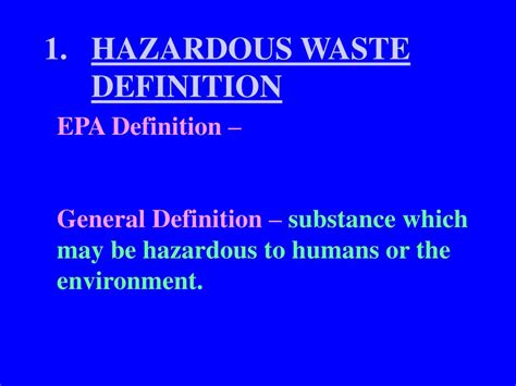 Ppt Hazardous Chemical Waste Management Powerpoint Presentation Free