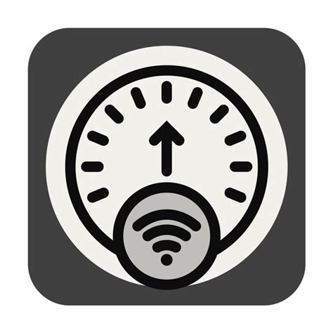 Premium Vector Speedometer Icon For Wifi
