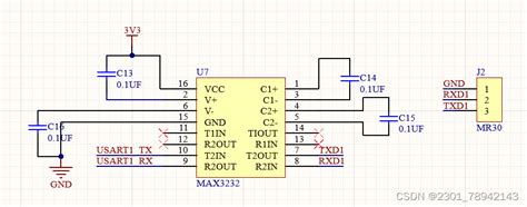 Stm32 Rs232串口通信（含代码）232通讯代码 Csdn博客