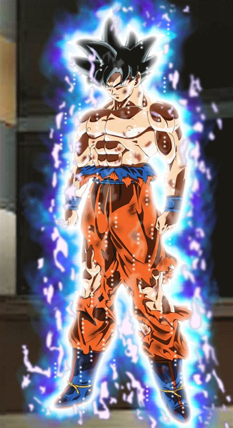 Ultra Instinct Goku Animated  By Austin Rose On Deviantart