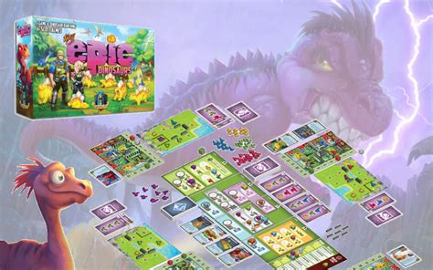 Tiny Epic Dinosaurs Arrasa En Kickstarter • Consola Y Tablero