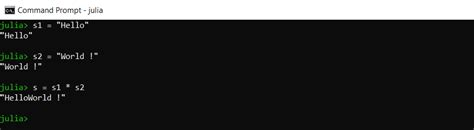 String Concatenation In Julia Geeksforgeeks