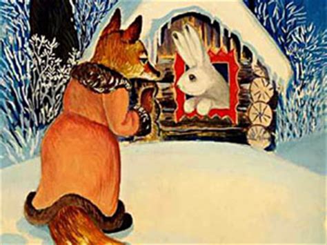 Сказка «Заюшкина избушка». Слушать
