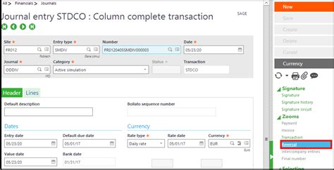 How To Create A Reversing Gl Journal Entry In X3 Sage X3 Tips Tricks And Components