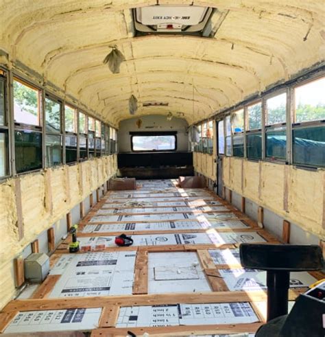 How Do You Insulate A School Bus Conversion Skoolie Faqs