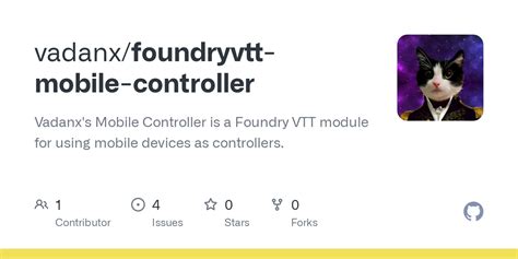 Github Vadanxfoundryvtt Mobile Controller Vadanxs Mobile