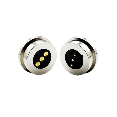 Buy 1pair 1pin2pin3pin4pin5pin Round Magnetic Pogo Pin Connector