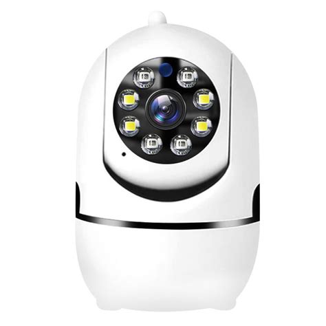 กล้องวงจรปิด กล้องวงจรปิดไร้สาย หมุนได้ การสื่อสารไม่มีสะดุด Wifi Ip Camera 1080p ใช้งานภายใน