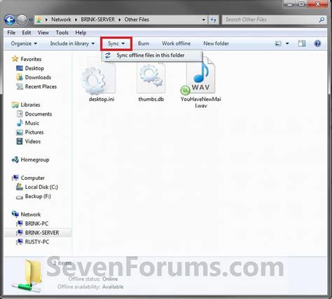 Sync Offline Files Tutorials