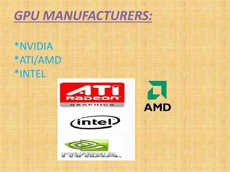 graphics processing unit gpu pptx