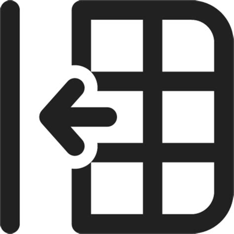 Table Move Left Icon Download For Free Iconduck