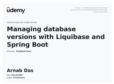 Springboot Liquibase Databaseversioning Softwareengineering Learning Arnab Das