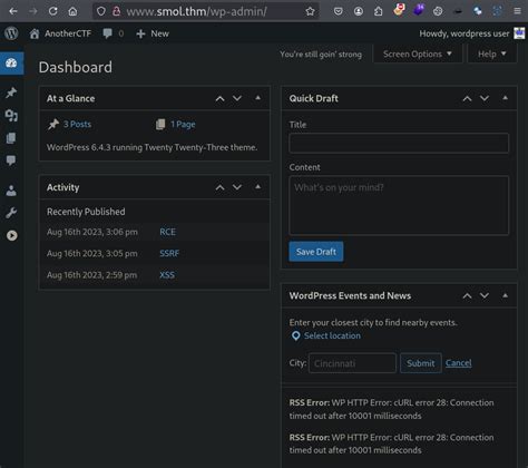 Smol Thm Writeup Cyberjagadeesh Learn Cyber Security