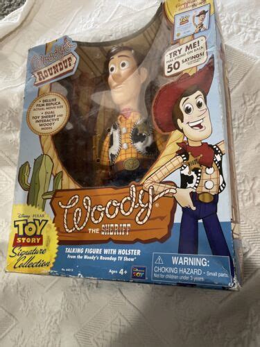 Toy Story Signature Collection Thinkway Talking Woody Doll Never Opened