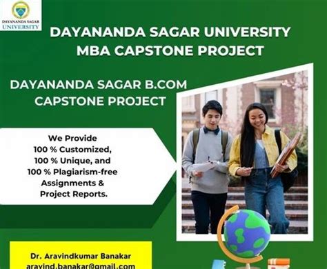 Dsu Dayananda Sagar Mba Dsce Solved Assignments And Capstone Project