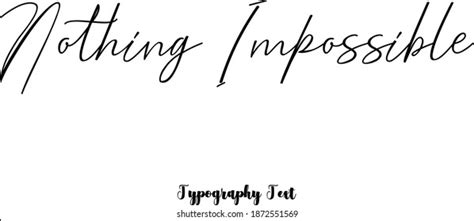 Beautiful Handwriting Typescript Cursive Typography Quotation เวกเตอร์สต็อก ปลอดค่าลิขสิทธิ์