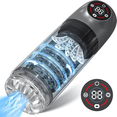 Automatic Sucking Male Masturbators With 10 Telescopic 10