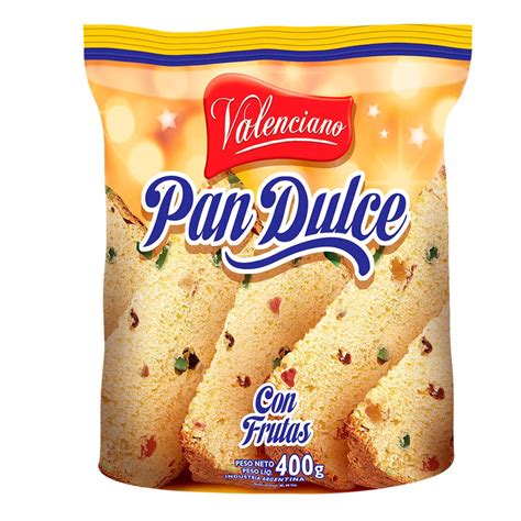 Pan Dulce Con Fruta Valenciano 400 Gr Disco