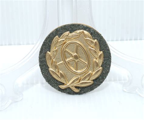 High Quality Driver Proficiency Badge In Gold Reproduction For Sale