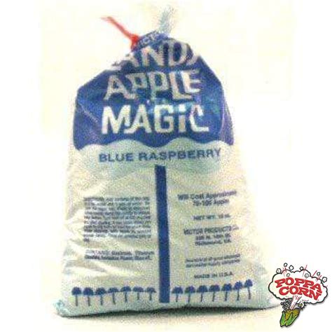 Cnd002 Blue Raspberry Candy Apple Magic 18 X 15 Oz Bagscase Poppa Corn Corp