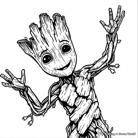 Groot Color Sheets