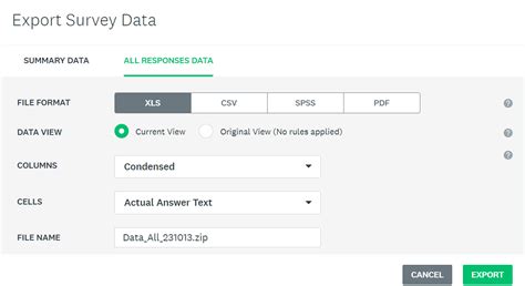 How To Export Data Out Of Survey Monkey
