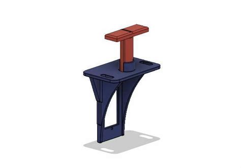 Stl File Model Railway Railroad Servo Mount Bracket Plus Alignment Tool