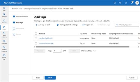 tutorial adicionar ativos azure iot operations microsoft learn