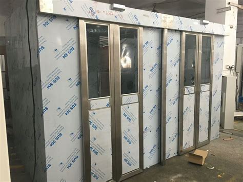 自动门风淋房 自动门风淋房厂家 广州梓净净化设备有限公司