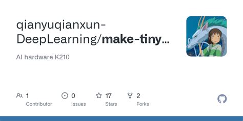 GitHub Qianyuqianxun DeepLearning Make Tiny YOLO V2 For Maix Dock AI