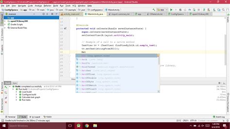 Android Studio How To Add Opencv Lib To As312 And Ndk 170 Stack