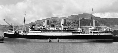 No 498 Rangitane Launched 1929 The Worlds Passenger Ships