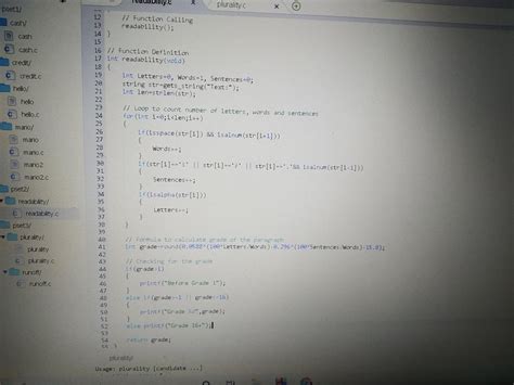 Plurality Not Working Not Taking Input R Cs50