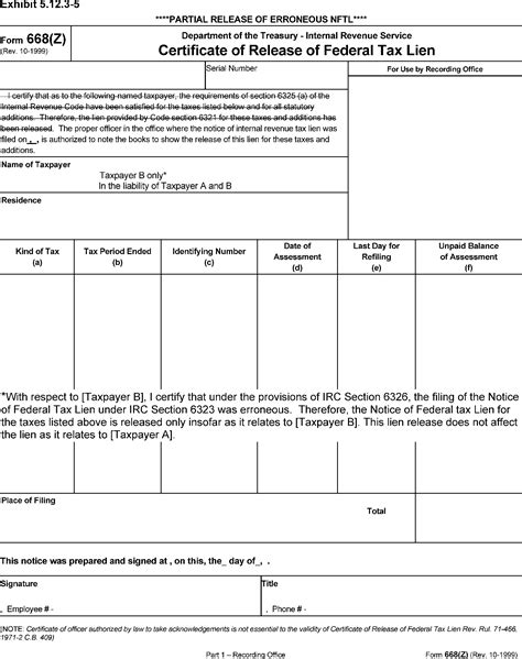 Certification Of Satisfaction Of Lien Letter Template