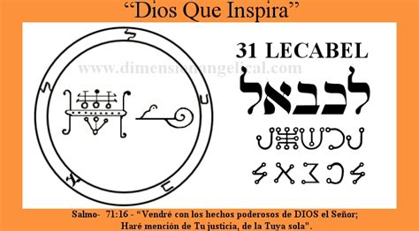 31 Lecabel ~ Angel Cabala